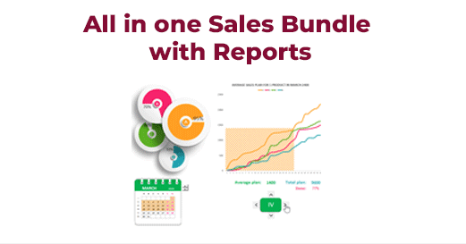 All in one Advance Sales Bundle with Reports | All in one Sales Tools ...